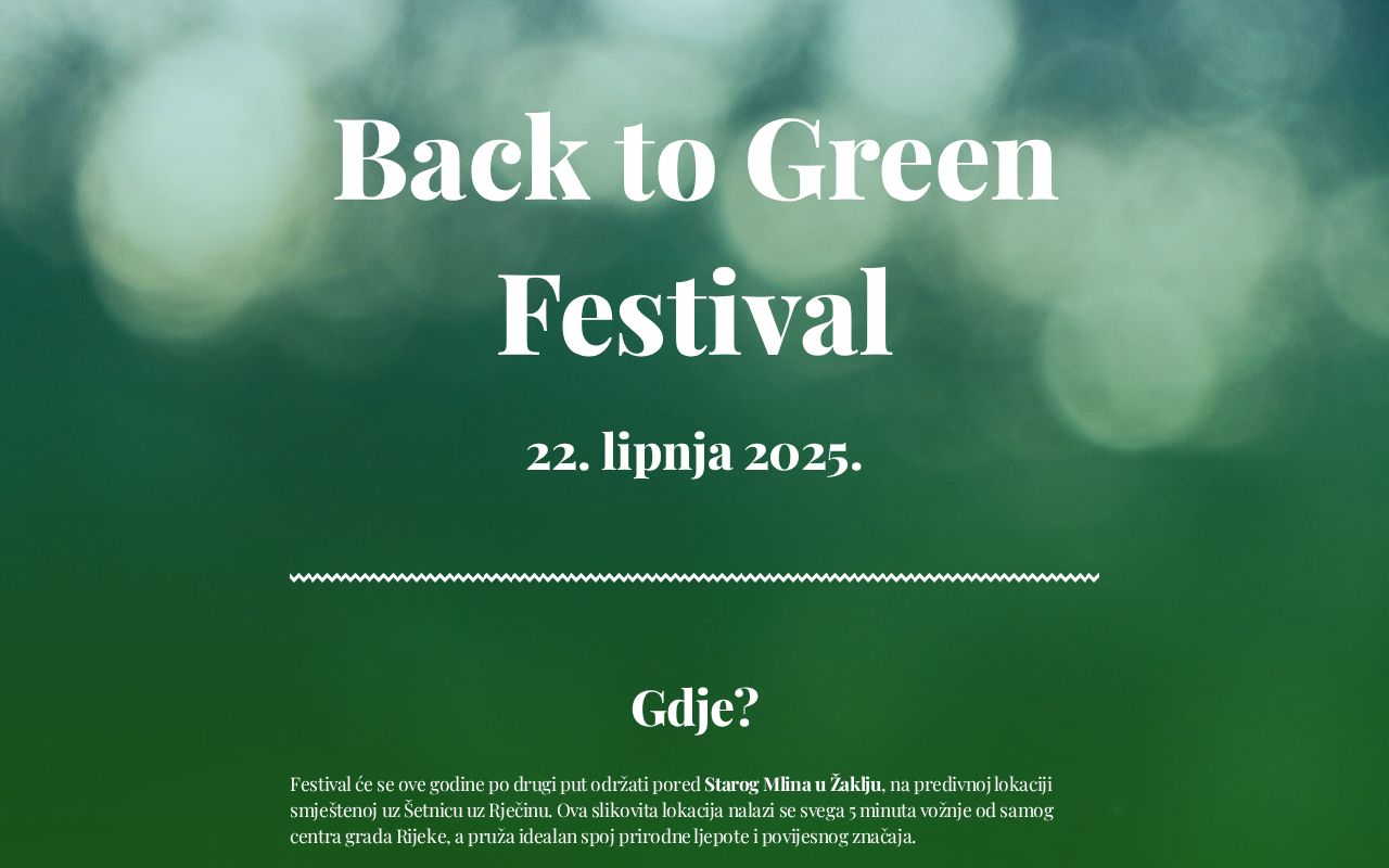 Back to Green